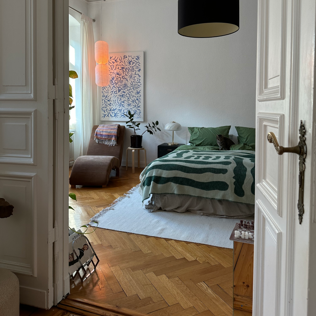 Klekks x maisonbymia No. 9 - Limitierte Wolldecke – KLEKKS